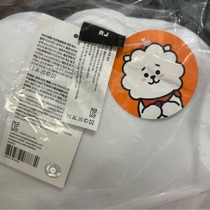 bt21 | Other | Nwt Official Bt2 Rj Face Pillow | Poshmark
